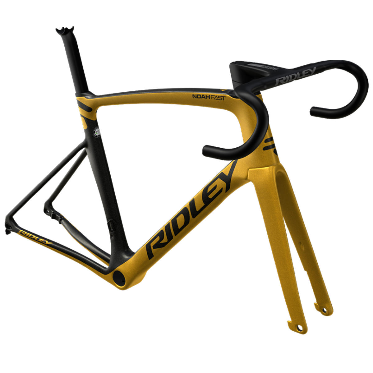 Ridley Noah Fast Disc - Ultegra Di2 - Metallic Black/ Gold